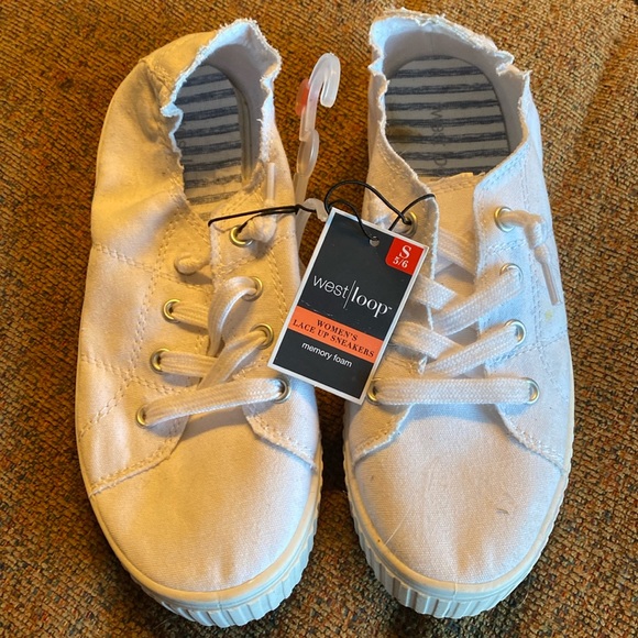 west loop | Shoes | New Womens West Loop Lace Up Sneakers | Poshmark